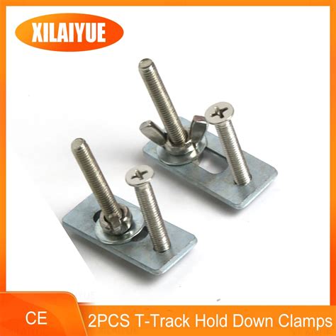 2pcs T 트랙 홀드 다운 클램프 3018 시리즈 Cnc 조각 기계 목공 및 금속 가공용 미니 클램프 Aliexpress