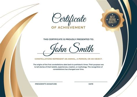 Editable Certificate Templates Editable Certificate Templates