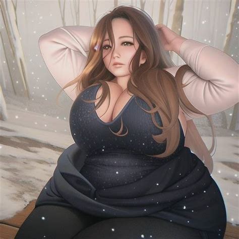 Ai Art Bbw Sitting By Penpineappleapplepen On Deviantart