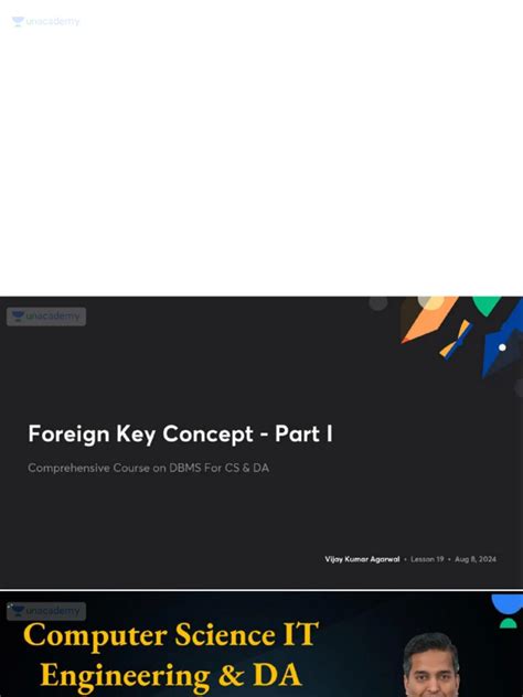 Foreign Key Concept Part I With Anno Pdf