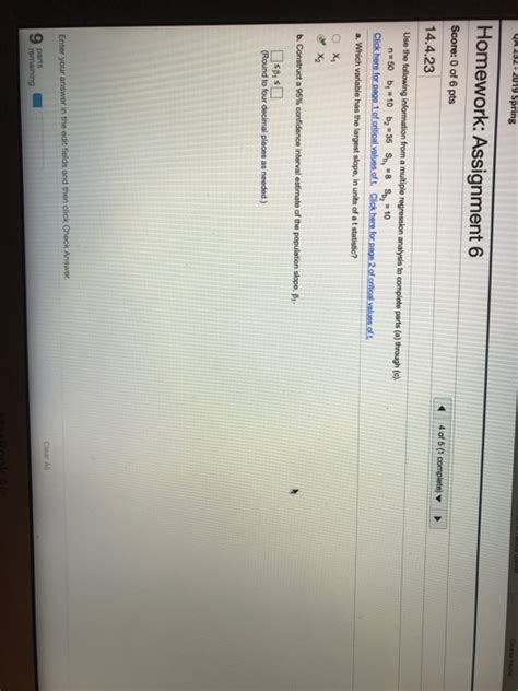 Solved Homework Assignment 6 14 4 23