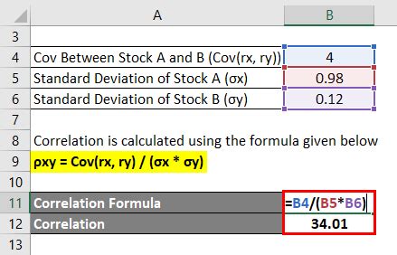 Correlation Formula How To Calculate Correlation