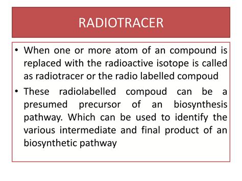 Biosynthesis Pathway And Radio Tracing Techniquepptx Endocrine And