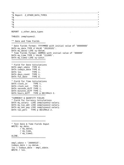 051 Source Code Section 9 All Lectures Working With Other Data Types Pdf