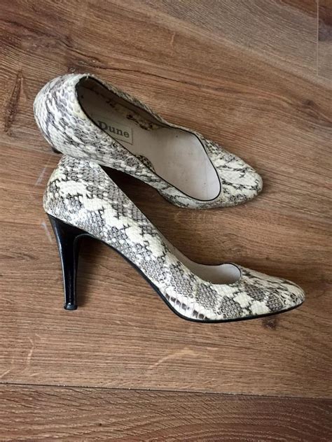 Шикарні туфлі човники зі шкіри змії Dune — ціна 200 грн у каталозі Туфлі Купити жіночі речі за