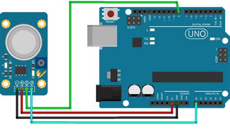 Датчик газа Mq 2 углеводородные газы дым Ampermarket Kz