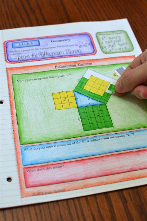 8th Grade Math Interactive Notebook Math In Demand