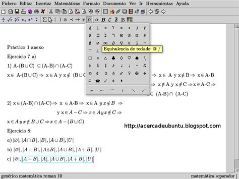 Acerca De Ubuntu Editor Gnu Texmacs Editor De Texto Científico Para