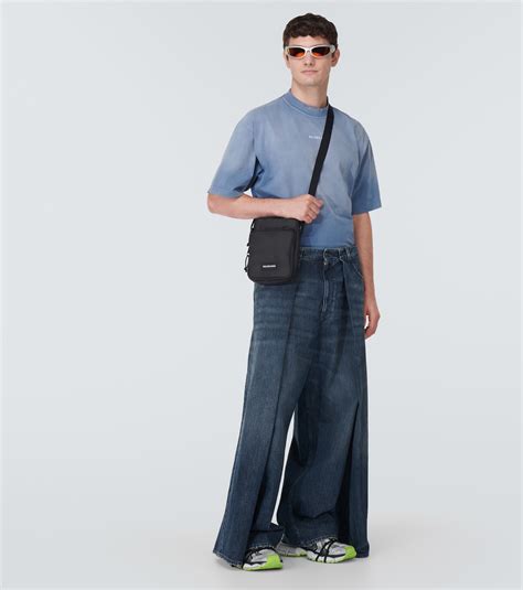 Padded Nylon Shoulder Bag In Black Balenciaga Mytheresa