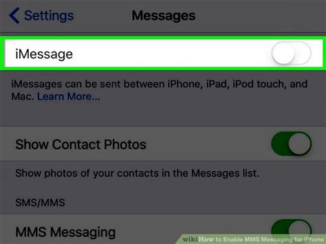 The Best Way To Enable Mms Messaging For Iphone Wikihow