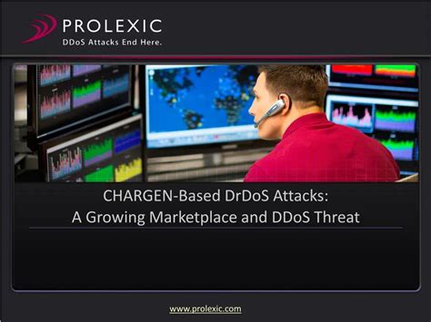 Ppt Chargen Based Drdos Attacks A Growing Marketplace And Ddos