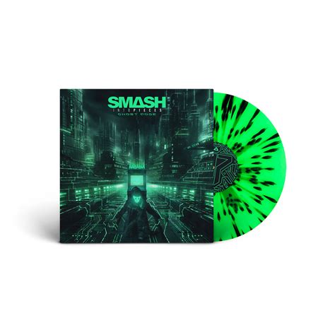 Ghost Code Green With Black Splatter Vinyl Smash Into Pieces