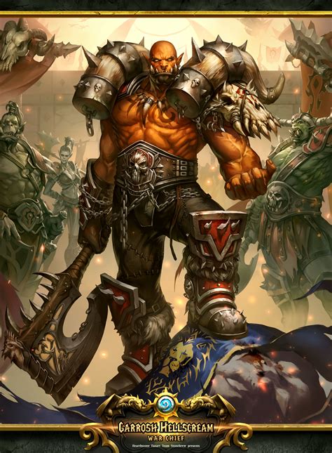 Artstation Garrosh Hellscream Fan Art