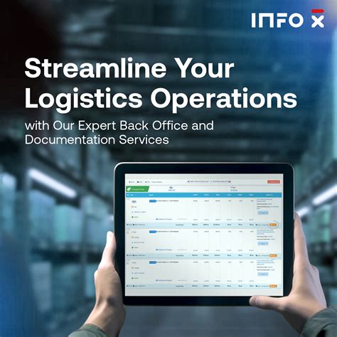 Info X We Understand The Challenging Landscape Of Logistics And The