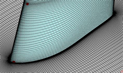 Surface Mesh Of The Blade And Volume Mesh Around It Two Generic
