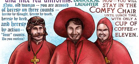 Spanish Inquisition Monty Python Tribute Print Etsy
