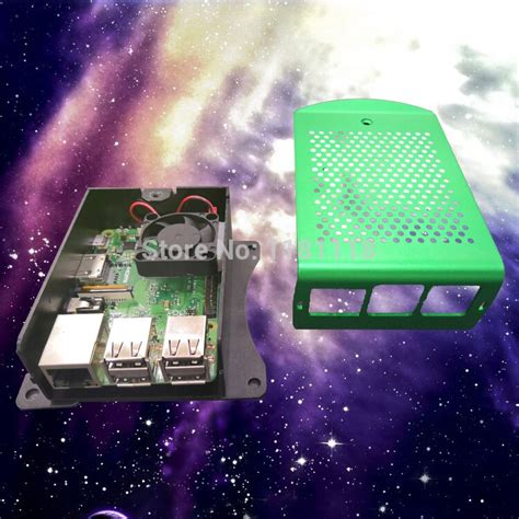 Raspberry Pi 3 Model B Plus Aluminum Green Case Me Vicedeal