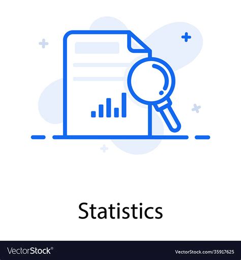 Statistics Royalty Free Vector Image Vectorstock