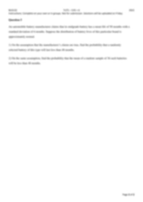 SOLUTION Chapter 5 And Chapter 6 Tutorial Exercises Studypool