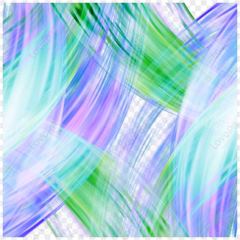 보라색과 녹색 섬광 추상 일러스트 라인리플운률 Png 일러스트 무료 다운로드 Lovepik