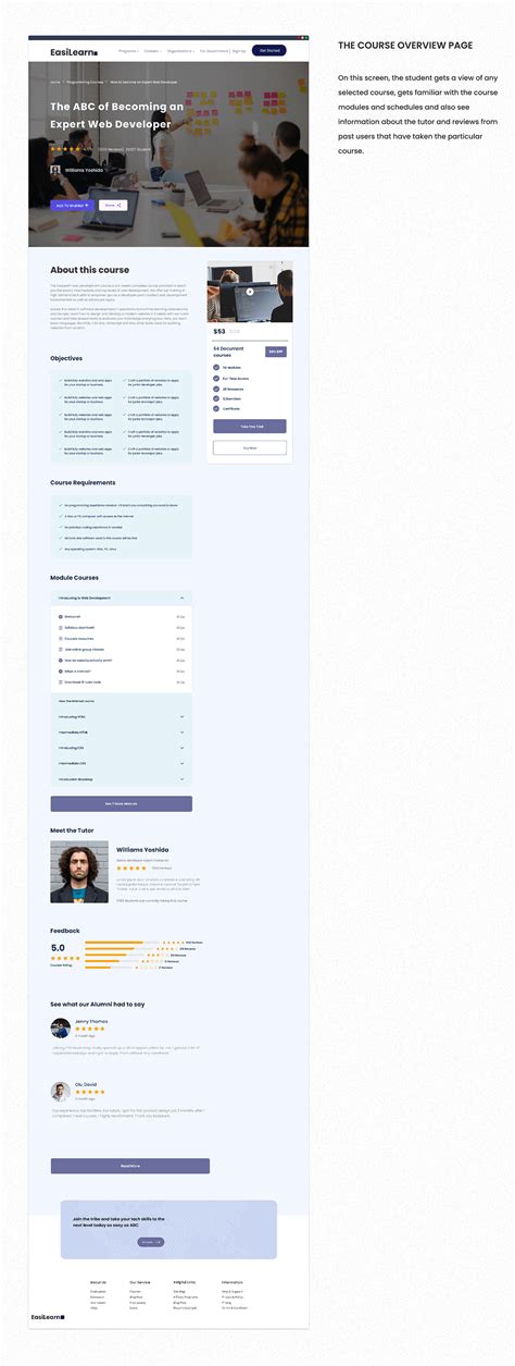 UX CASE STUDY OF AN E LEARNING PLATFORM On Behance