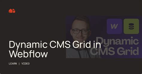 Dynamic Cms Grid In Webflow Video No Code Supply Co
