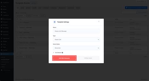 Empty Cart Message For Elementor Woolentor