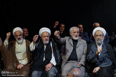 حضور چهره های مطرح در مراسم بزرگداشت سردار سپهبد شهید محمد باقری