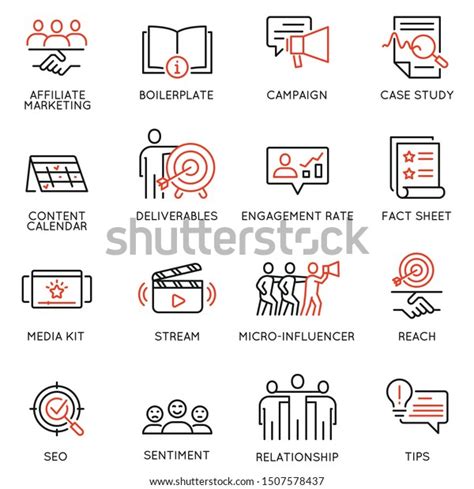 비즈니스 관리 프로세스 광고 홍보 및 스톡 벡터로열티 프리 1507578437 Shutterstock