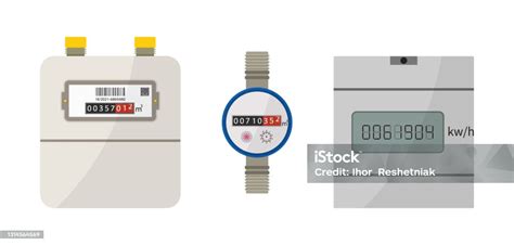 전기 가스 및 물의 미터 전기 물 및 가스의 소비를 측정하기위한 디스플레이 카운터 박스 가정용 장비 에너지를 제어하고 경제화하기