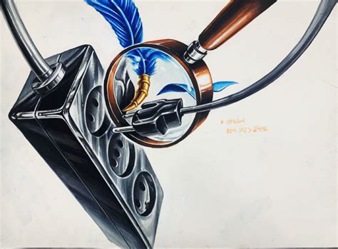 상명대 개체 카피작 2 돋보기 콘센트 예술 디자인