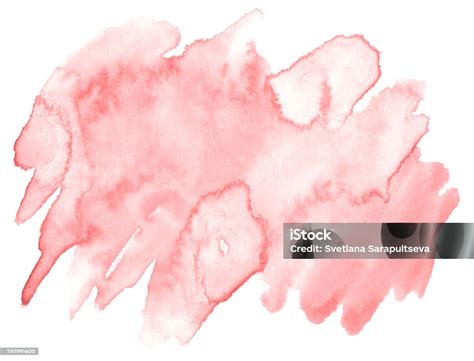 복숭아 핑크 수채화 추상적인 배경 얼룩 스플래시 페인트 얼룩 이혼 디자인과 장식을 위한 빈티지 회화 분홍에 대한 스톡 사진 및 기타 이미지 Istock