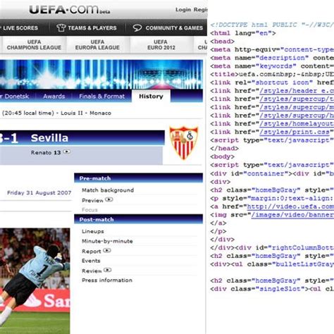 2 The Human Can See And Interpret A Rendered Webpage Left But A Download Scientific Diagram
