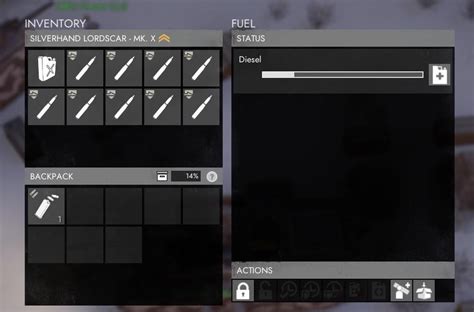 Std Inventory In The Dev Branch Rfoxholegame