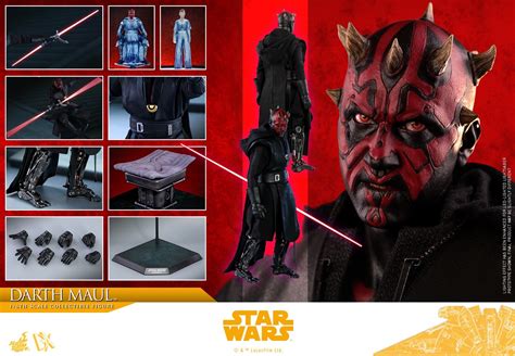 Hot Toys Reveals 16 Darth Maul Solo A Star Wars Story