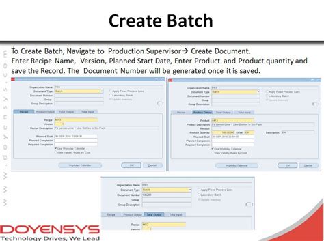ORACLE MASTERMINDS An Overview Of Oracle Process Manufacturing A Functional Guide To Setup