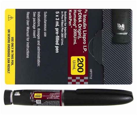 Humalog® U 200 Kwikpen® Humalog® Insulin Lispro 49 Off