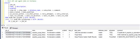 List All Sql Agent Jobs In Sql Server Sql Dba Blog