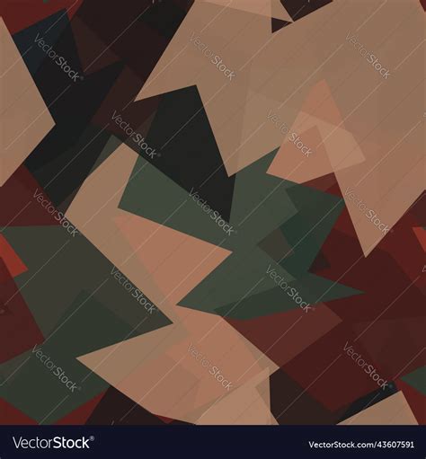 Abstract Triangle Seamless Pattern Irregular Vector Image