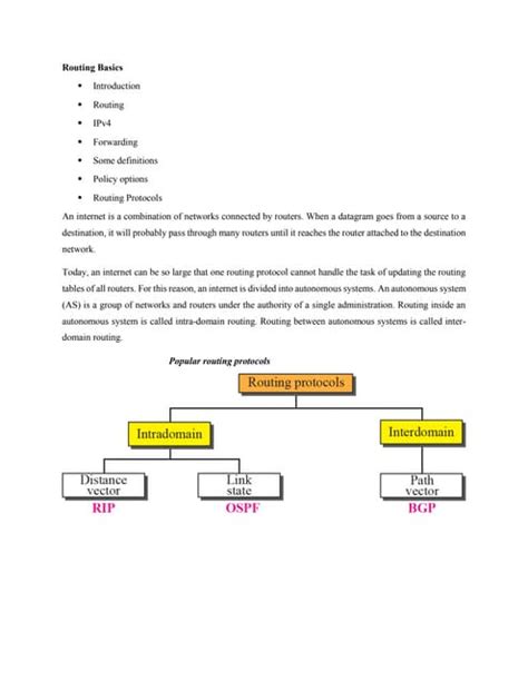 1routing Basics Pdf