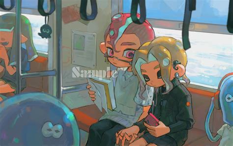 Inkling Player Character Inkling Girl Octoling Player Character