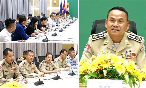 អគ្គស្នងការ នគរបាល ជាតិ ជំរុញ ឱ្យ ក្រុមហ៊ុន ដឹកជញ្ជូន ទាំងអស់ ណែនាំ ដល់ អ្នកបើកបរ របស់ ខ្លួន