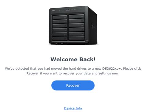 DSM Recover Loop General Questions XPEnology Community