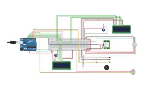 Circuit Design Tugas Uas Pendeteksi Kebocoran Gas Dan Peringatan Dini Tinkercad