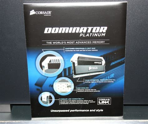 Corsair Dominator Platinum Ddr3 3000 Mhz Memory Pictured Techpowerup