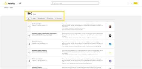 knime community hub user guide