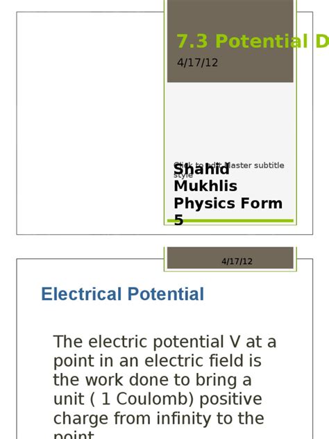 Pdf 7 3 Potential Difference Ohms Law And Resistance Dokumen Tips