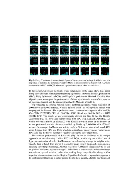 Ramario Experimental Approach To Reptile Algorithm Reinforcement