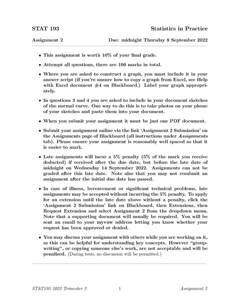 Assignment Tri Stats STAT Statistics In Practice Assignment Due Midnight