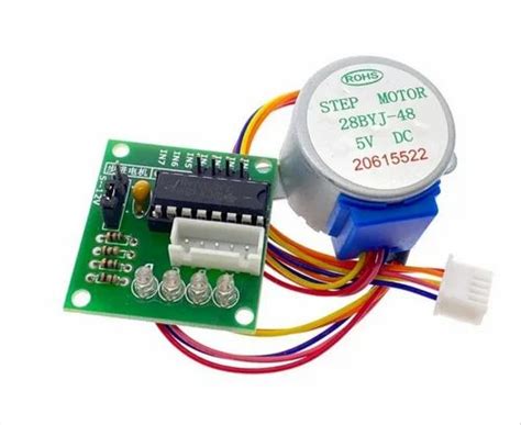 28byj 48 Stepper Motor 5v Unipolar With Uln2003a Driver Board At Best Price In Pune